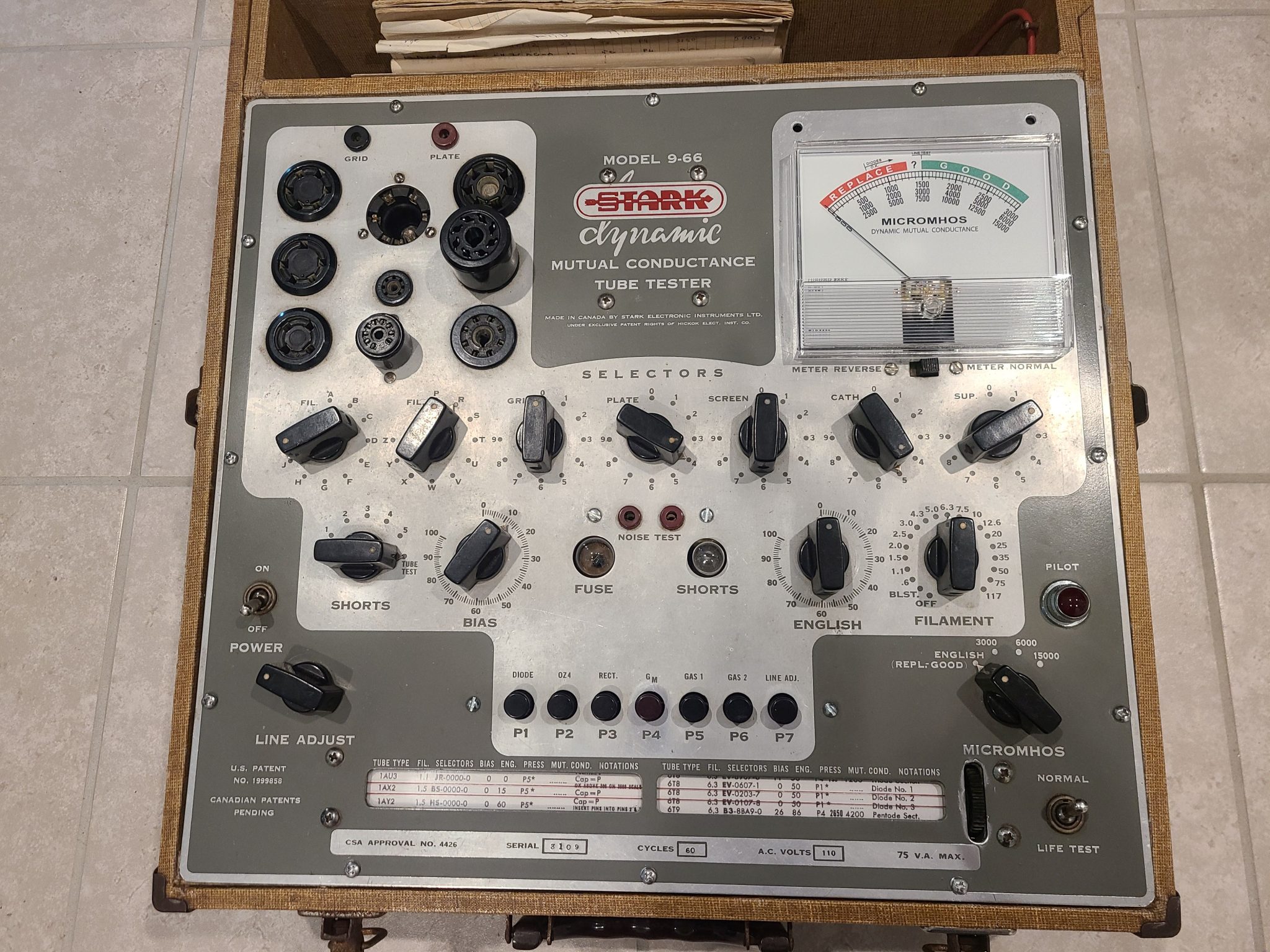 Tube Testers Archives - Vintage Tube Electronics